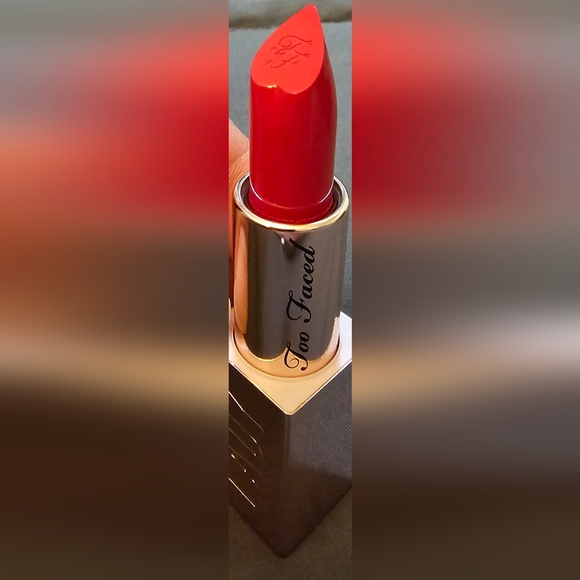 Too Faced | Makeup | Too Faced Unafraid Red Lipstick | Poshmark